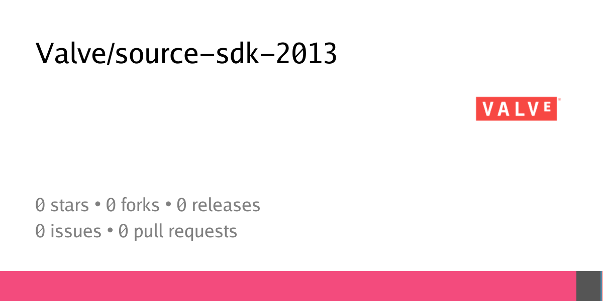 Valve/source-sdk-2013 - Forgejo: Beyond coding. We Forge.